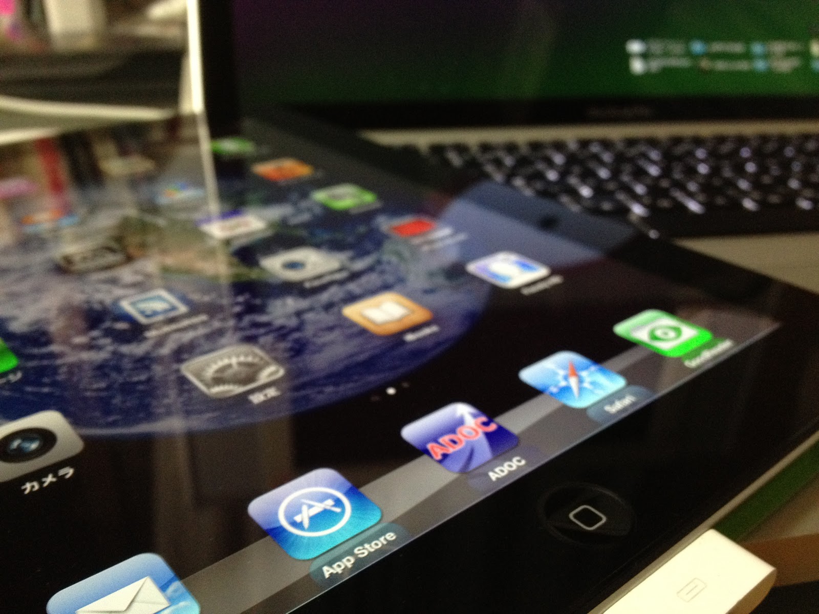 琉球OT: 新しいiPadでADOC -New iPad at ADOC-