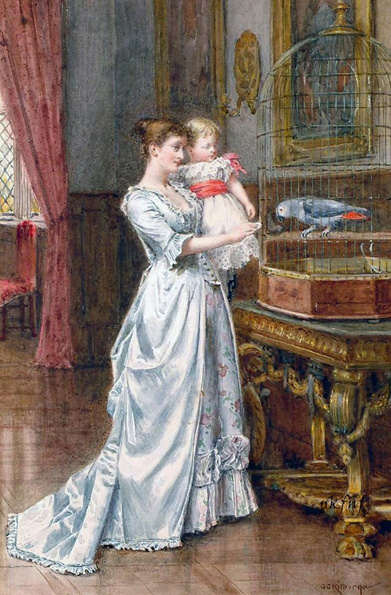 LOVE ART: George Goodwin Kilburne Art