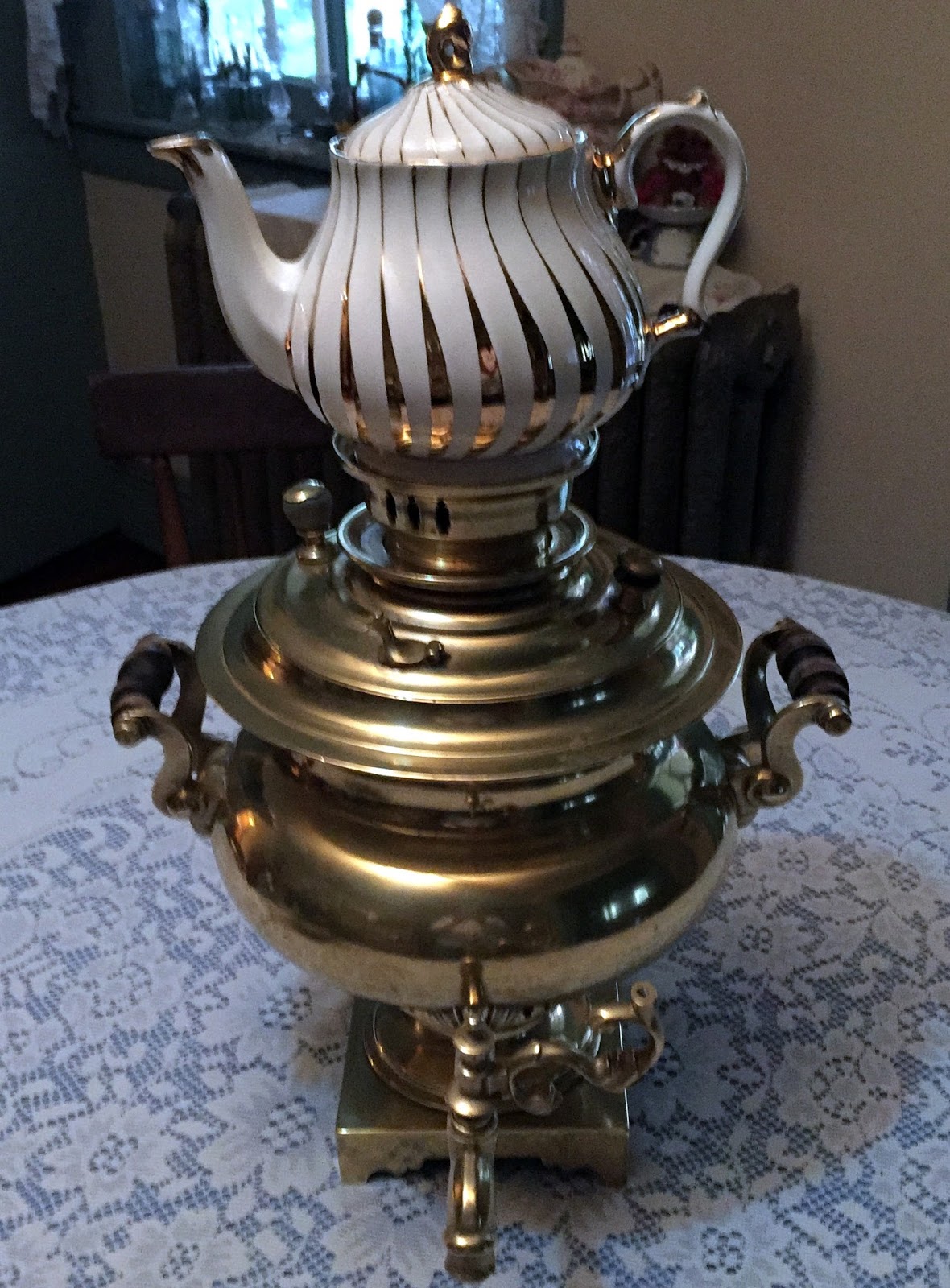 Rosemary's Sampler: Russian Samovar