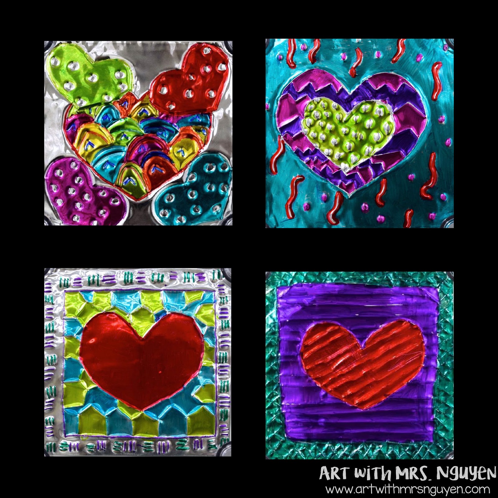 Jim Dine Inspired Embossing | Art with Mrs. Nguyen