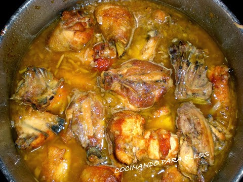 Cocinando para ellos : POLLO CON PIÑA