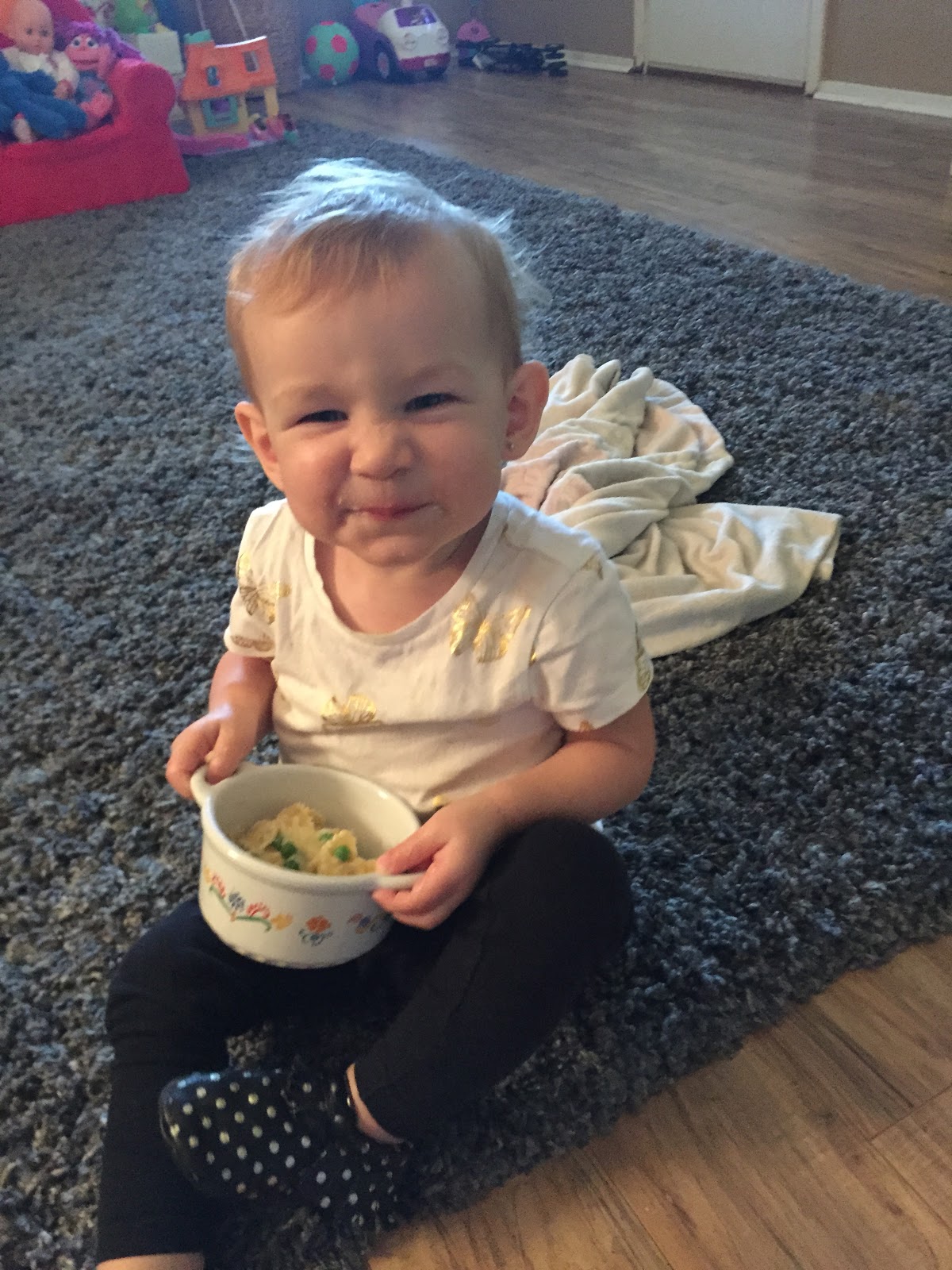 bubblehead baby: Food for your Itty Bitty: Pasta & Peas