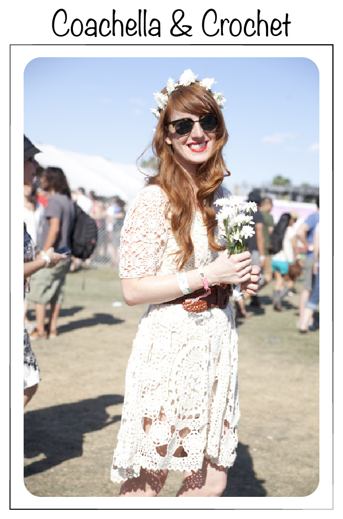 Dare to DIY in English: DIY Inspiration: Coachella & Crochet