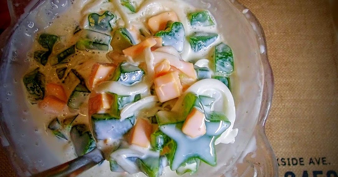 LUWEEH KITCHEN : Buko Pandan With Cheddar Cheese