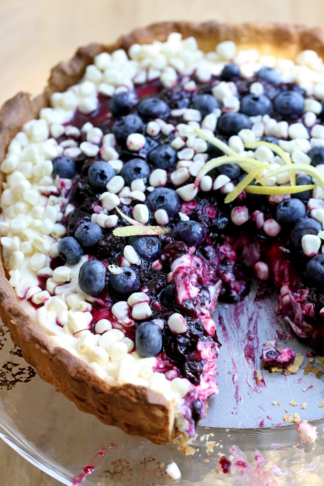 Philadelphia Blueberry-Corn Tart - Ever Open Sauce