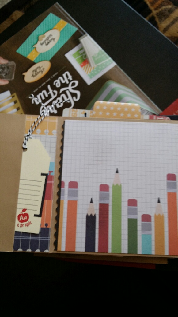 samantha designs2: School Mini Album