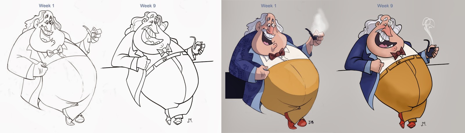 Jess Morris Animator: Schoolism: Stephen Silvers Character Design ...