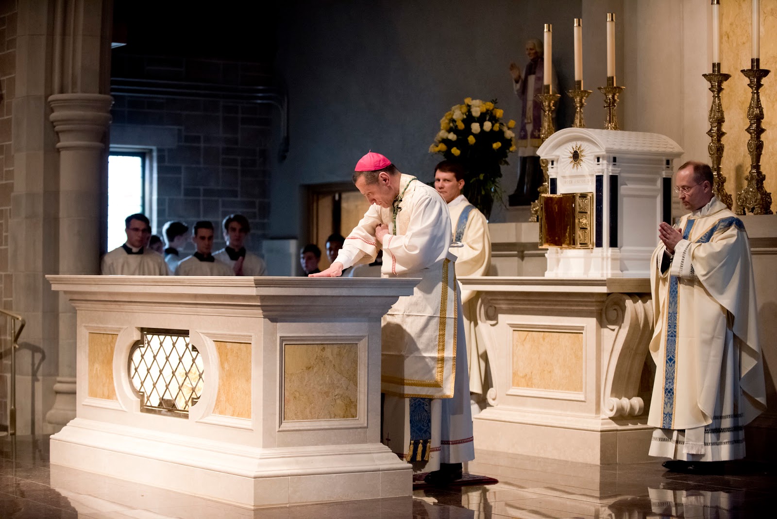 New Liturgical Movement: The Restoration and Dedication of St Catherine ...