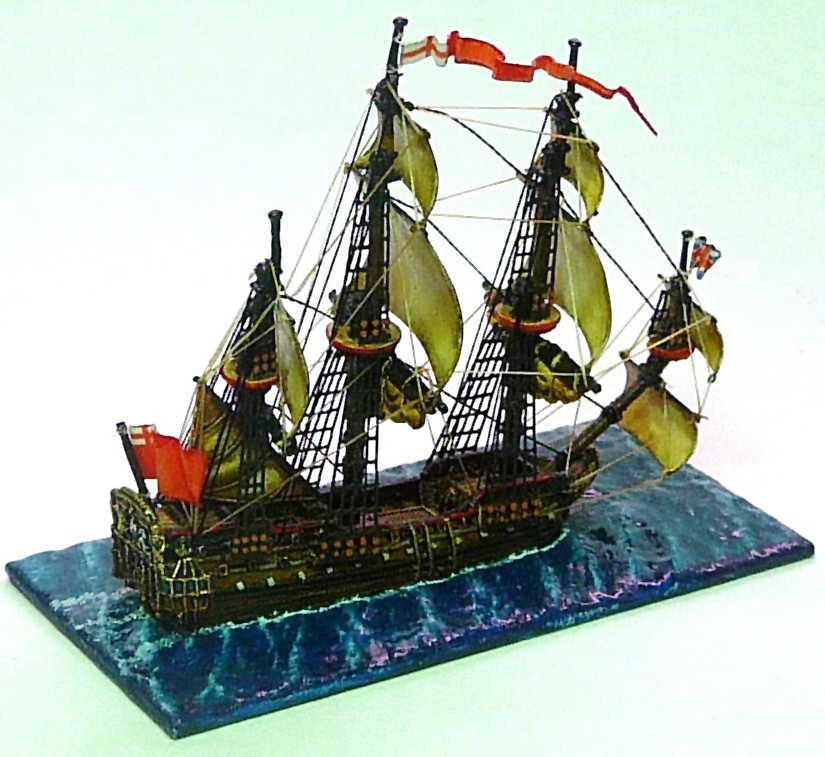 Mike's Leadpile: Mary, Mary, quite contrary (a British 3rd rate in 1: ...