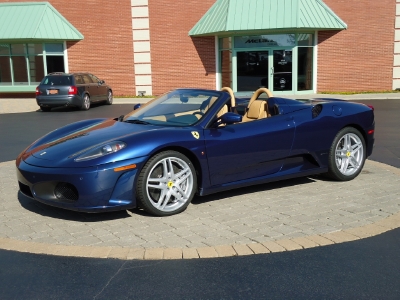 Dream Car: ferrari f430 spider blue