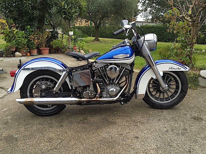 GalluzHead...... Be a Man ride a Pan : H-D Shovelhead FLH Electra Glide ...