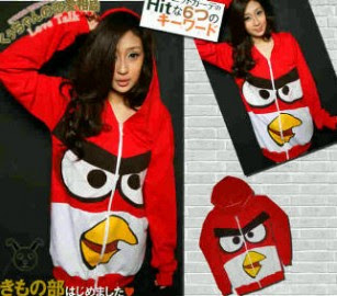 Jacket Angry Bird Face | Angry Birds
