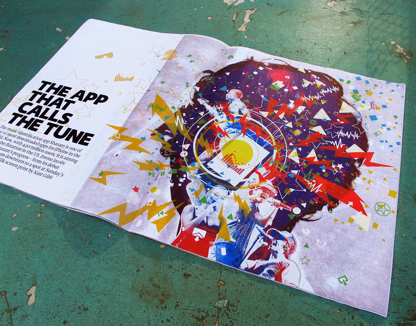 'Original Screenprint': 'FT Weekend Magazine'