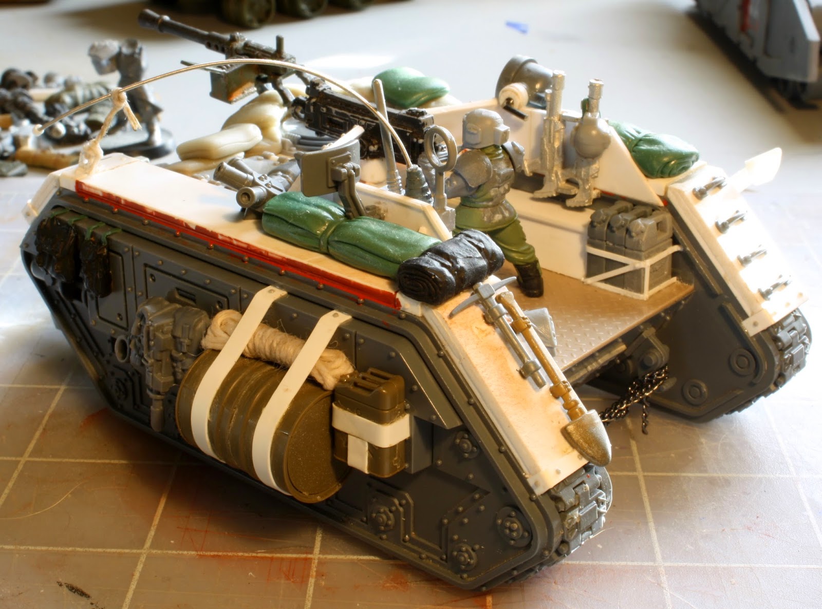 The Artist of War: WIP - Salamander Scout/Command Vehicle