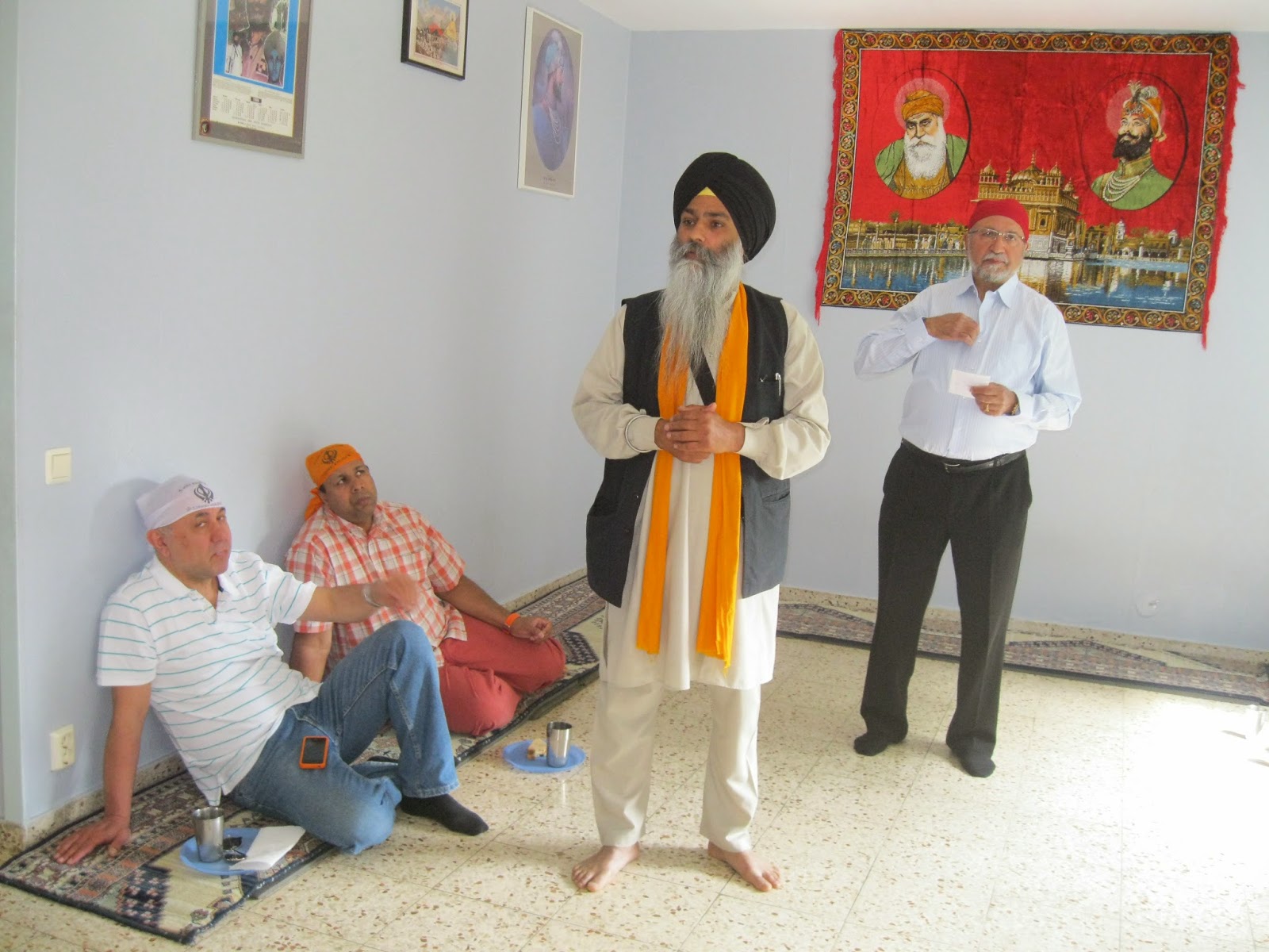 Sikhs India - Online Sikh News Channel: Visit to Gurdwara Sangat Sahib ...