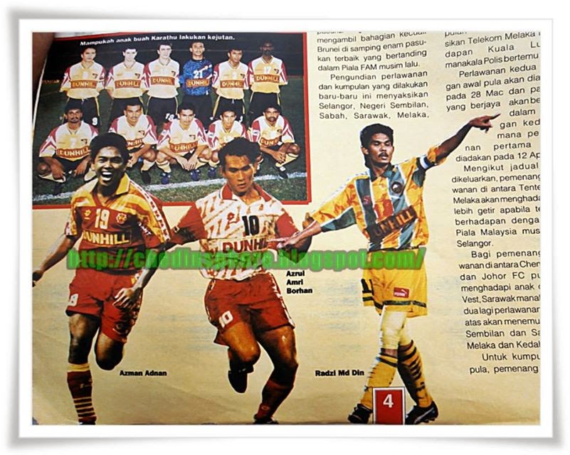 .chedinsphere.: Nostalgia Liga Malaysia: Azrul Amri Burhan.
