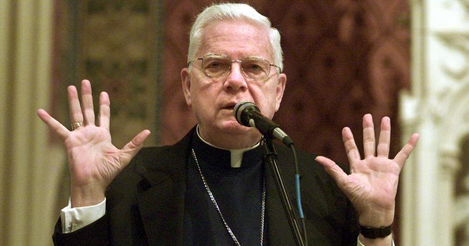 Sacerdotus: Disgraced Former Archbishop of Boston Bernard Cardinal Law ...