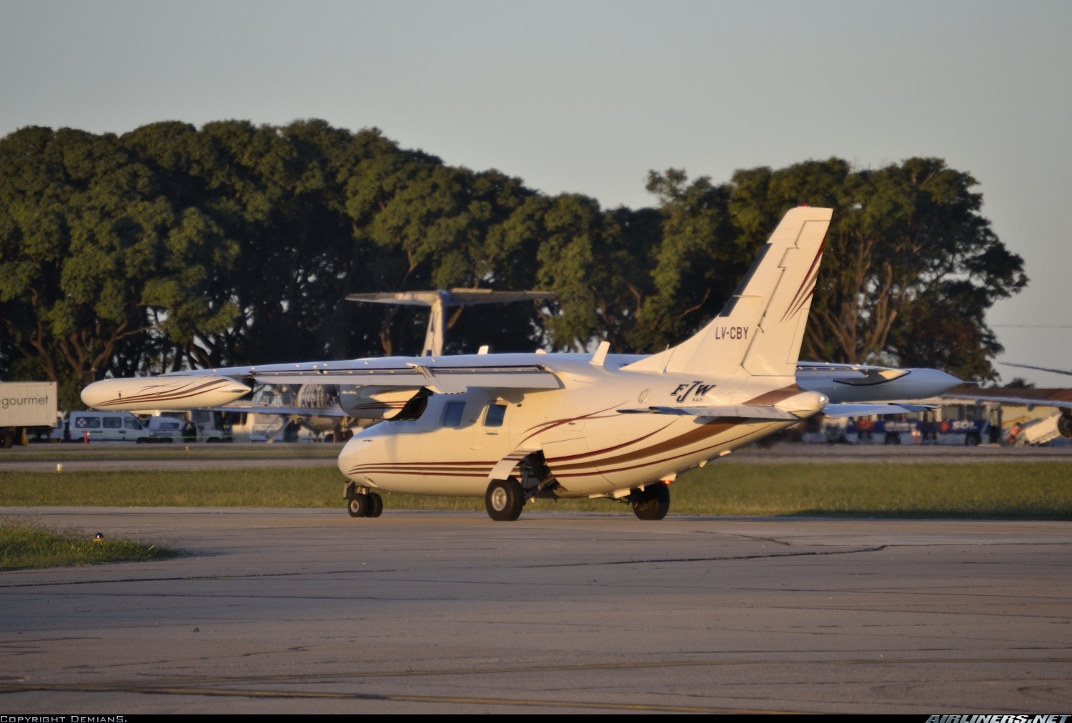 Historias Individuales: LV-CBY, Mitsubishi MU-2B-25 c/n 280