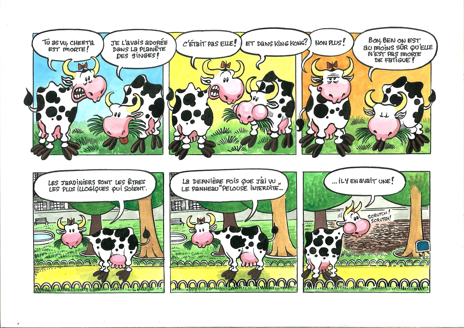 Bruno Bourdet, Hibiscus et cie: Blagues de Vaches 2