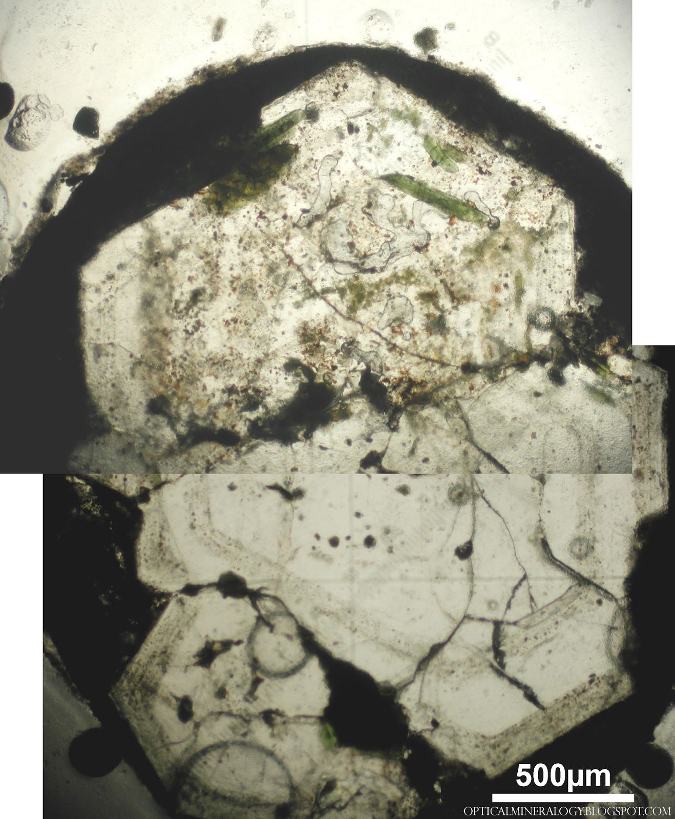 The Petrographer: Nepheline crystals inside lapilli, Ol Doinyo Lengai ...