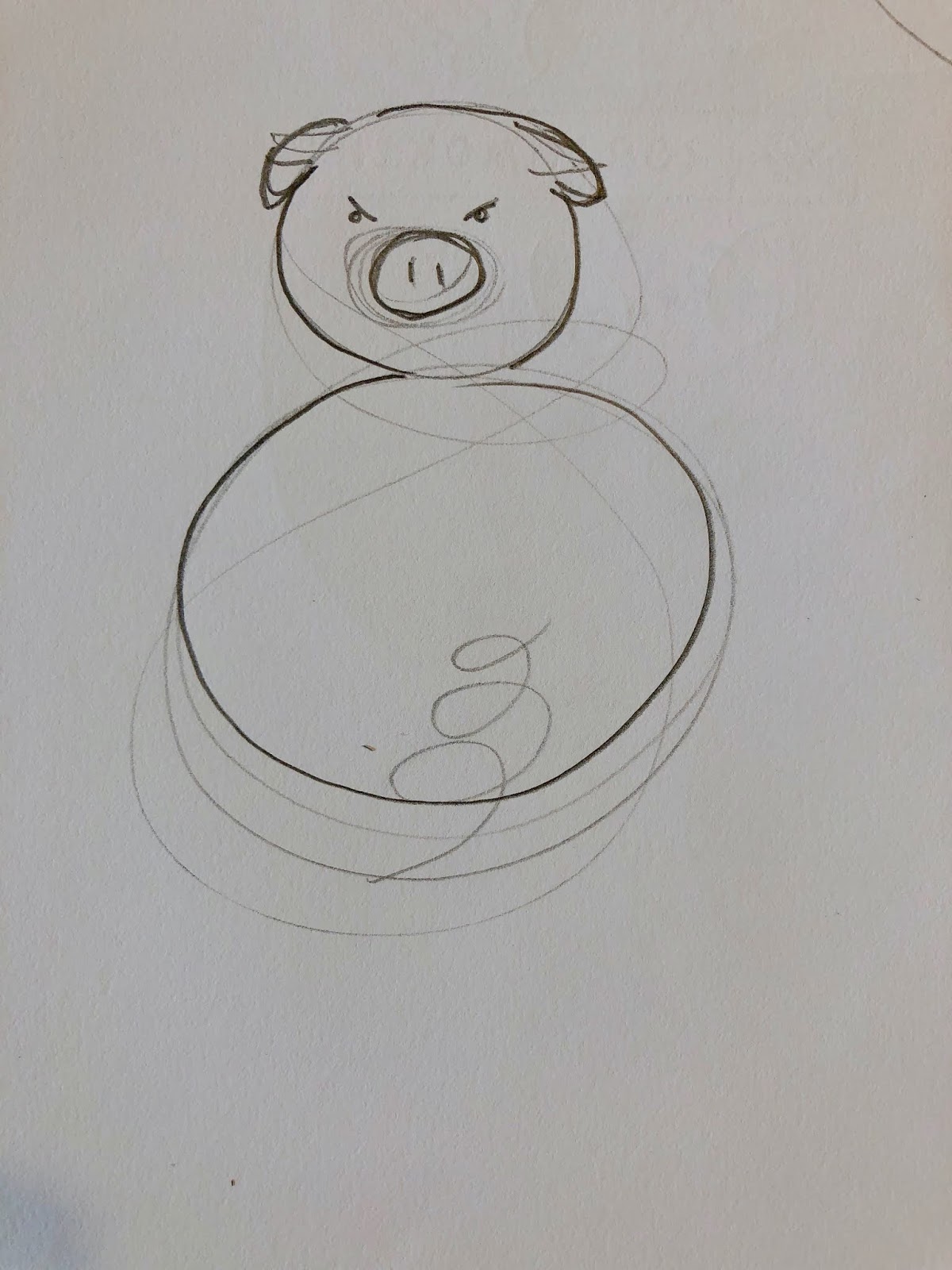 Kathy's Art Project Ideas: Chinese New Year of the Pig 2019 Brush ...