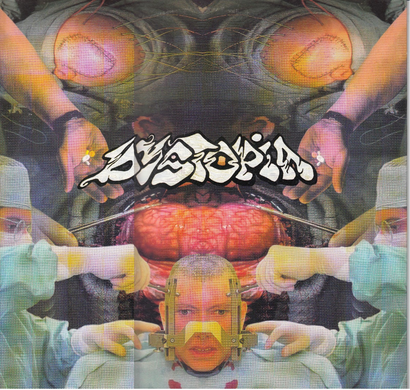 Terminal Sound Nuisance: Skaven / Dystopia "S/t" split Lp 1996