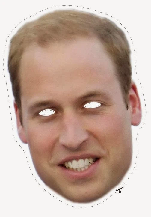 English Royal Family Free Printable Masks. - Oh My Fiesta! in english