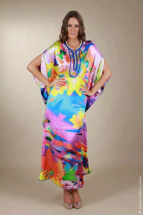Collection de Caftan porté par AMINA ALLAM - new caftan maghrebi 2014