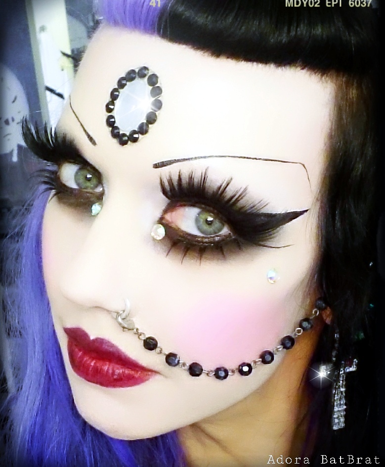Adora BatBrat: Today's Goth look - Cute Goth to Stockholm