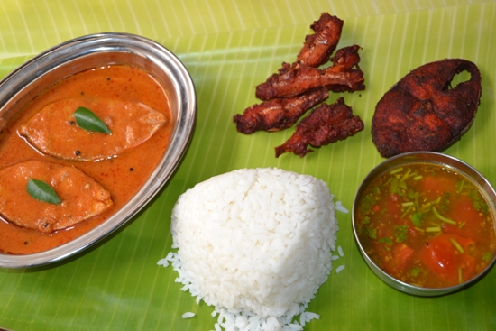 Vaniensamayalarai: Lunch Meals Recipe - Non vegetarian - 2 / Rice, Fish ...