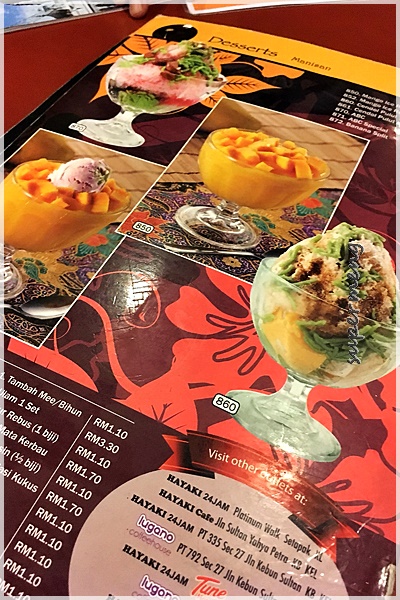 SUPERMENG MALAYA: HAYAKI CAFE, Seksyen 13 Shah Alam