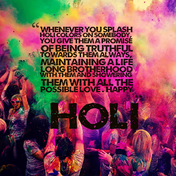 Holi Wallpapers: Happy Holi Quotes