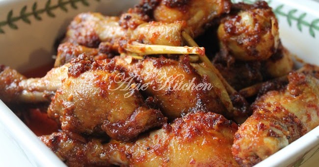 Ayam Masak Serai Yang Sedap - Azie Kitchen