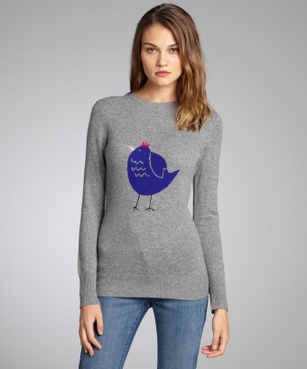 The Fashionable Esq: Animal Caricature Sweaters: J.Crew French Hen Sweater
