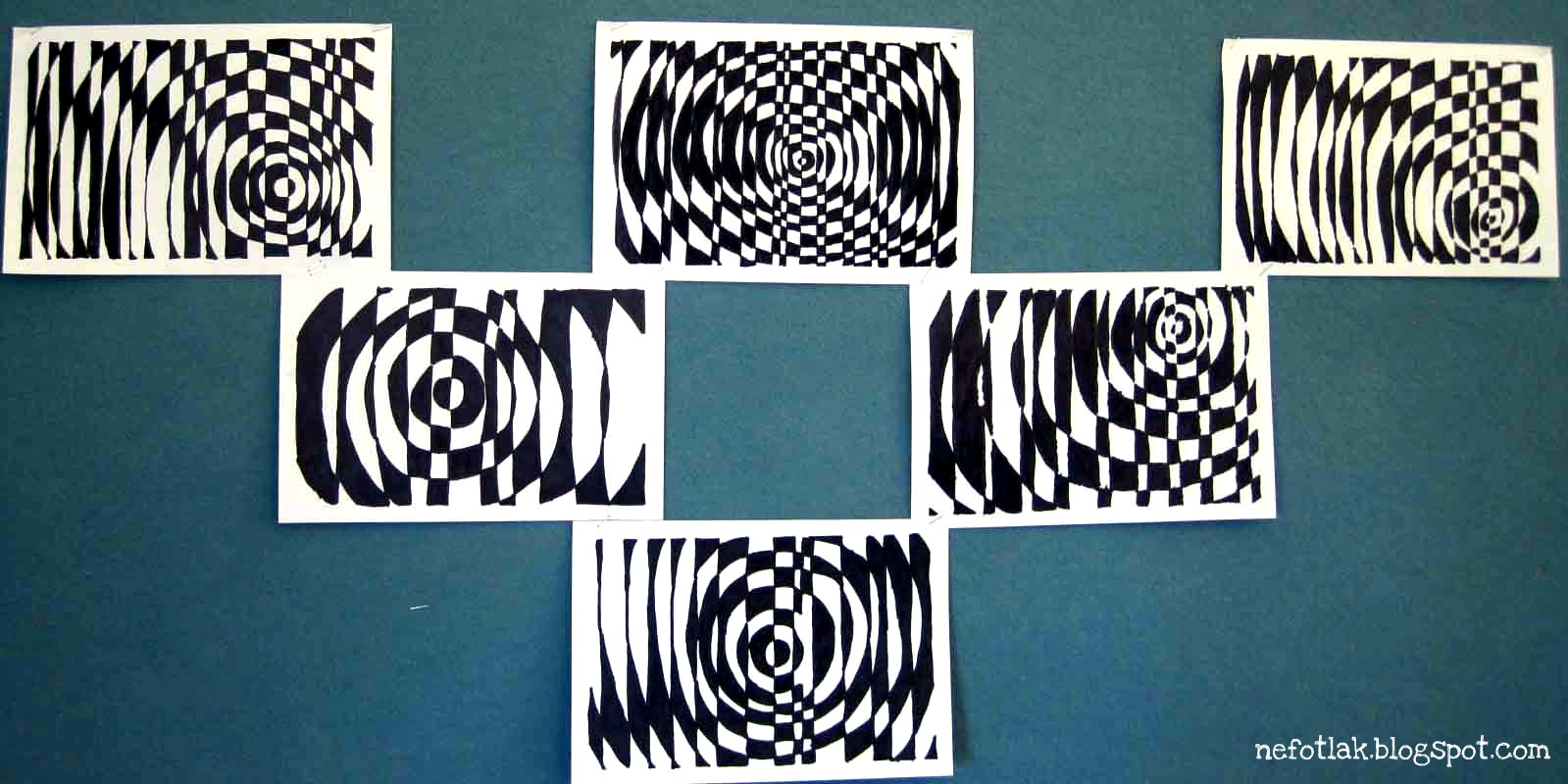 nefotlak.: op art lesson