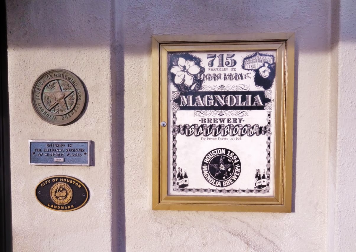 Houston in Pics: Historic Magnolia Brewery Building on Buffalo Bayou