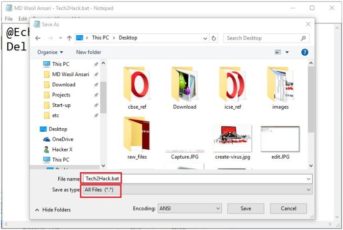 How To Create Dangerous Notepad Virus [10+ Codes]