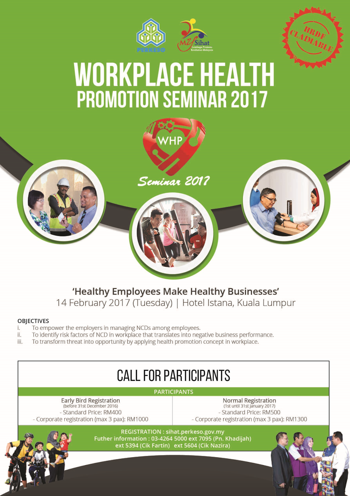 budak bakong: Workplace Health Promotion Seminar 2017@perkeso..Jom Jom Jom