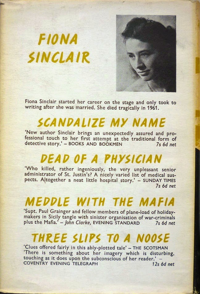 FURROWED MIDDLEBROW: Mysteriously romantic (3 of 3)