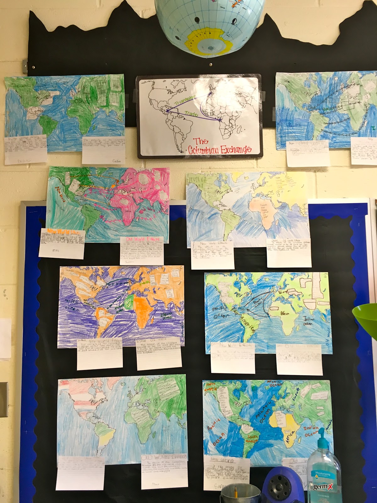 the ART of learning: Columbian Exchange