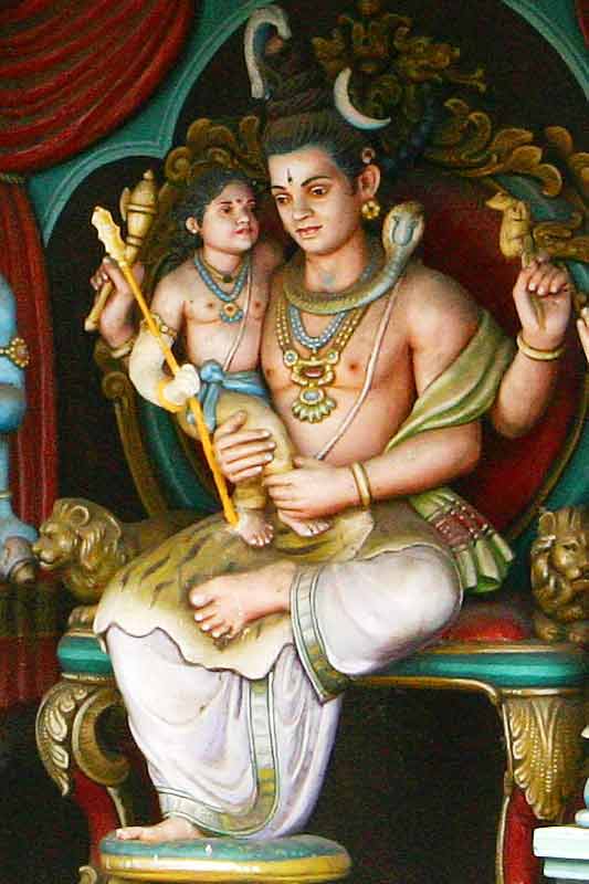 Kumaraguru – Hindu God Kumara Guru - Shiva Becomes Student of His Son ...