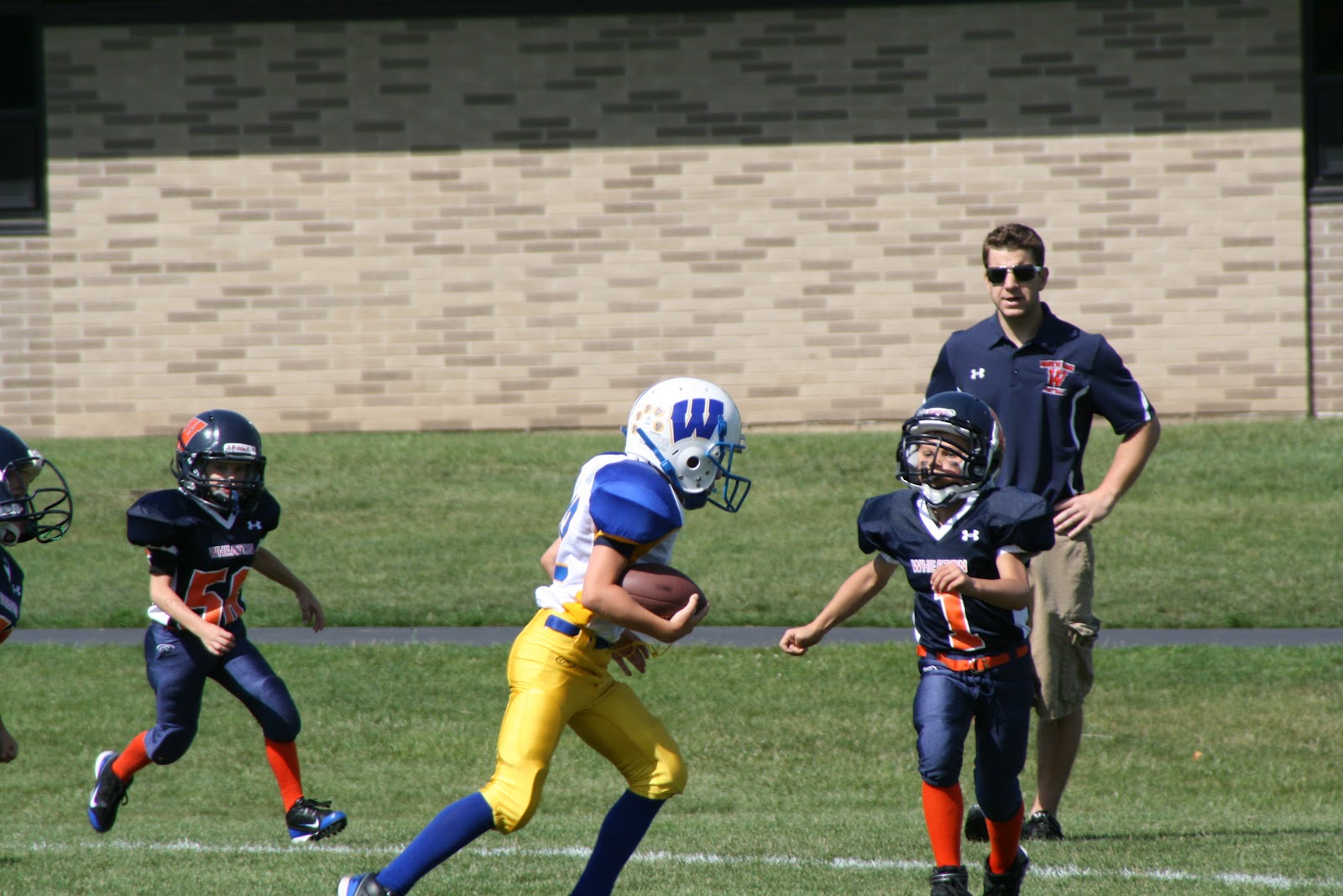 Wheaton Rams Team Black 73lbs: Wheaton Bowl vs. Warren