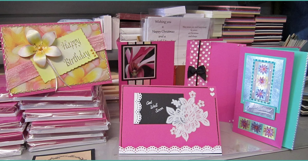 HAND MADE CARDS........ Ideas and Inspiration: PINK CARDS - A SELECTION