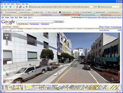 tracking & tracing: Street View