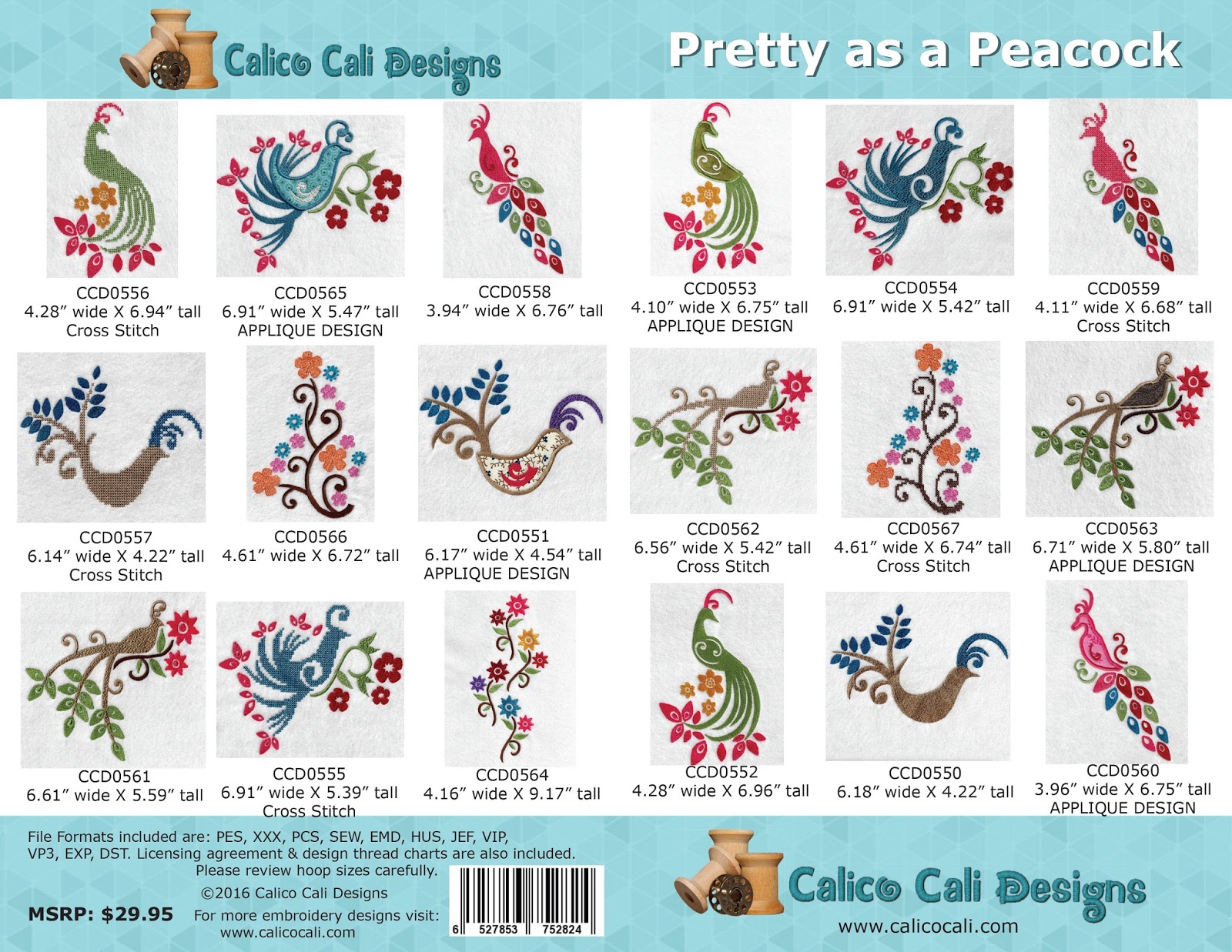 Calico Cali Designs: Embroidery Designs Calico Cali Designs: Embroidery Designs