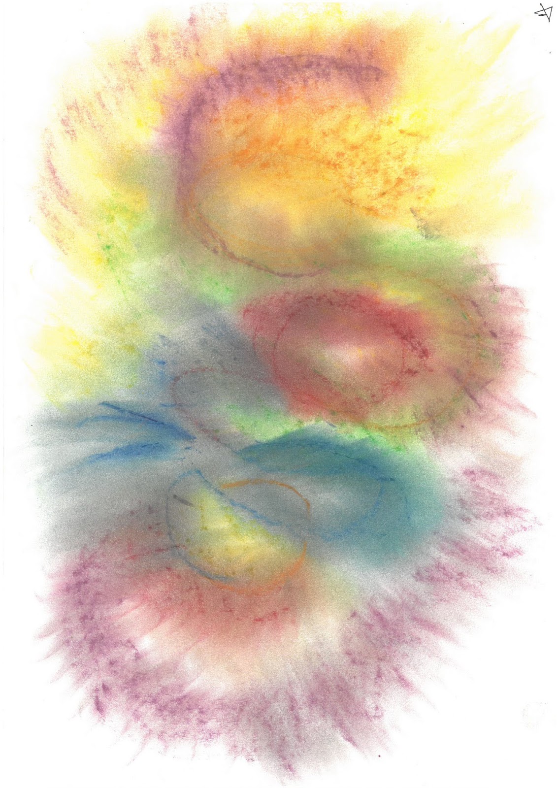 Mónica Alves: TÉCNICA DO NOVELO - PASTEL A SECO