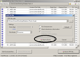 Cara build CPK menggunakan CRI Packed File Maker - Blog Khasrul