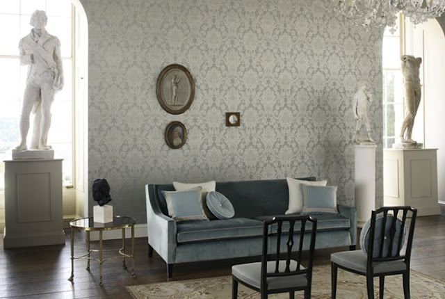 Eye For Design: Decorating With Damask........An Old World Classic Is ...