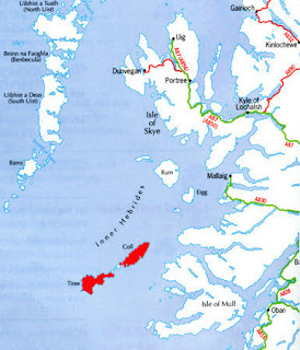 Anouk's Malaysian project: Selection course on the Island of Coll