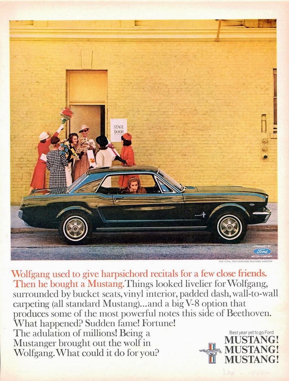 Virginia Classic Mustang Blog: Mustang Ads from the 1960s